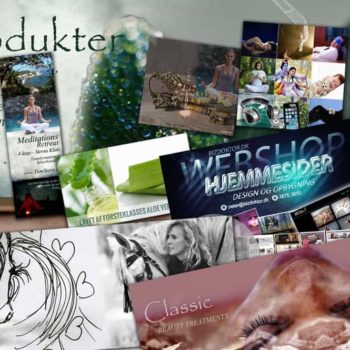 Reklamer | Grafisk Design Nyhedsbreve, Banners | Reklamegrafik
